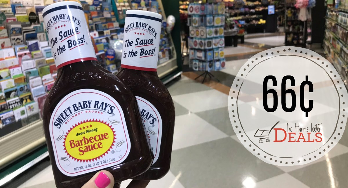 Sweet Baby Ray's Barbecue Sauce 66¢ at Harris Teeter! - The Harris ...