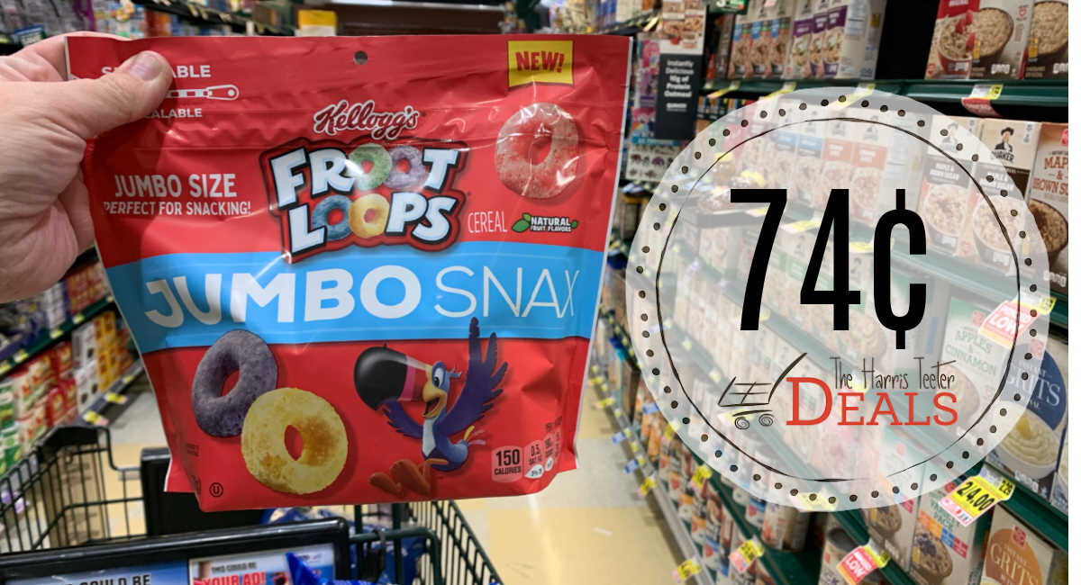 Ends Tuesday! Kellogg's Jumbo Snax ONLY 74¢ at Harris Teeter! - The ...