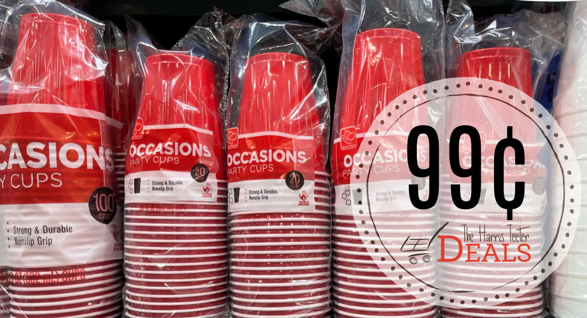 HT Cups Only 99¢ at Harris Teeter! - The Harris Teeter Deals