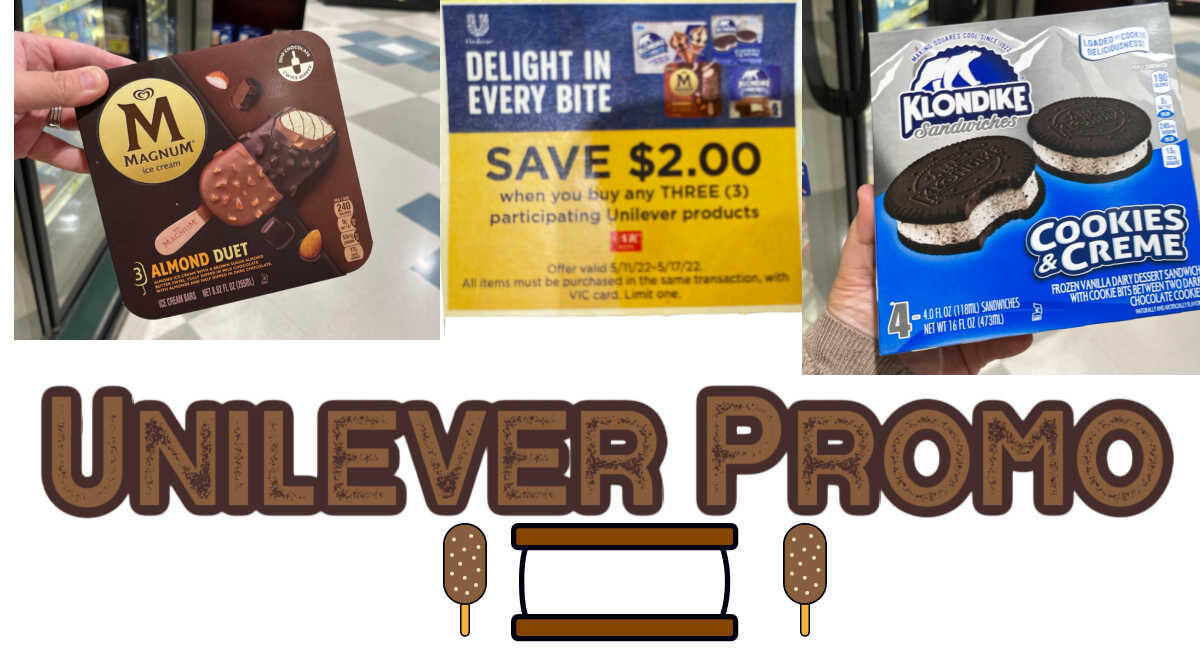 Unilever Frozen Treats Promo - The Harris Teeter Deals