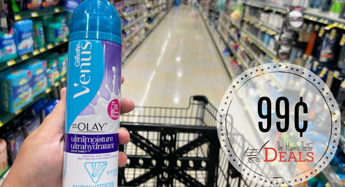 Venus Shave Gel 99¢ at Harris Teeter - The Harris Teeter Deals