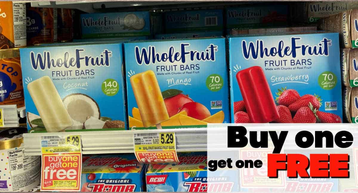 Whole Fruit Bars as low as $1.64 at Harris Teeter - The Harris Teeter Deals